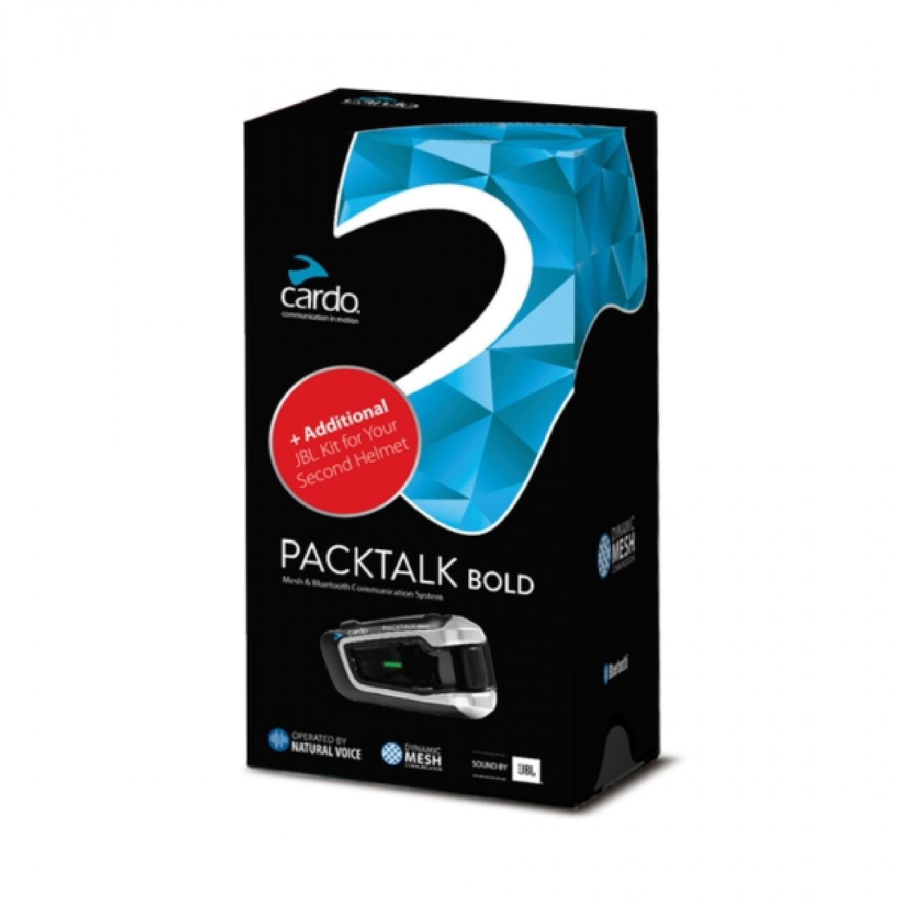 cardo intercom packtalk bold jbl single - cena: 1599 zł