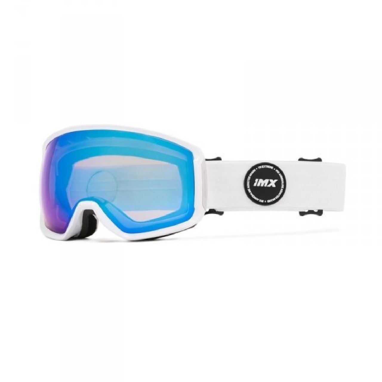 imx gogle snowboardowe peak white matt/white blue - cena: 249 zł