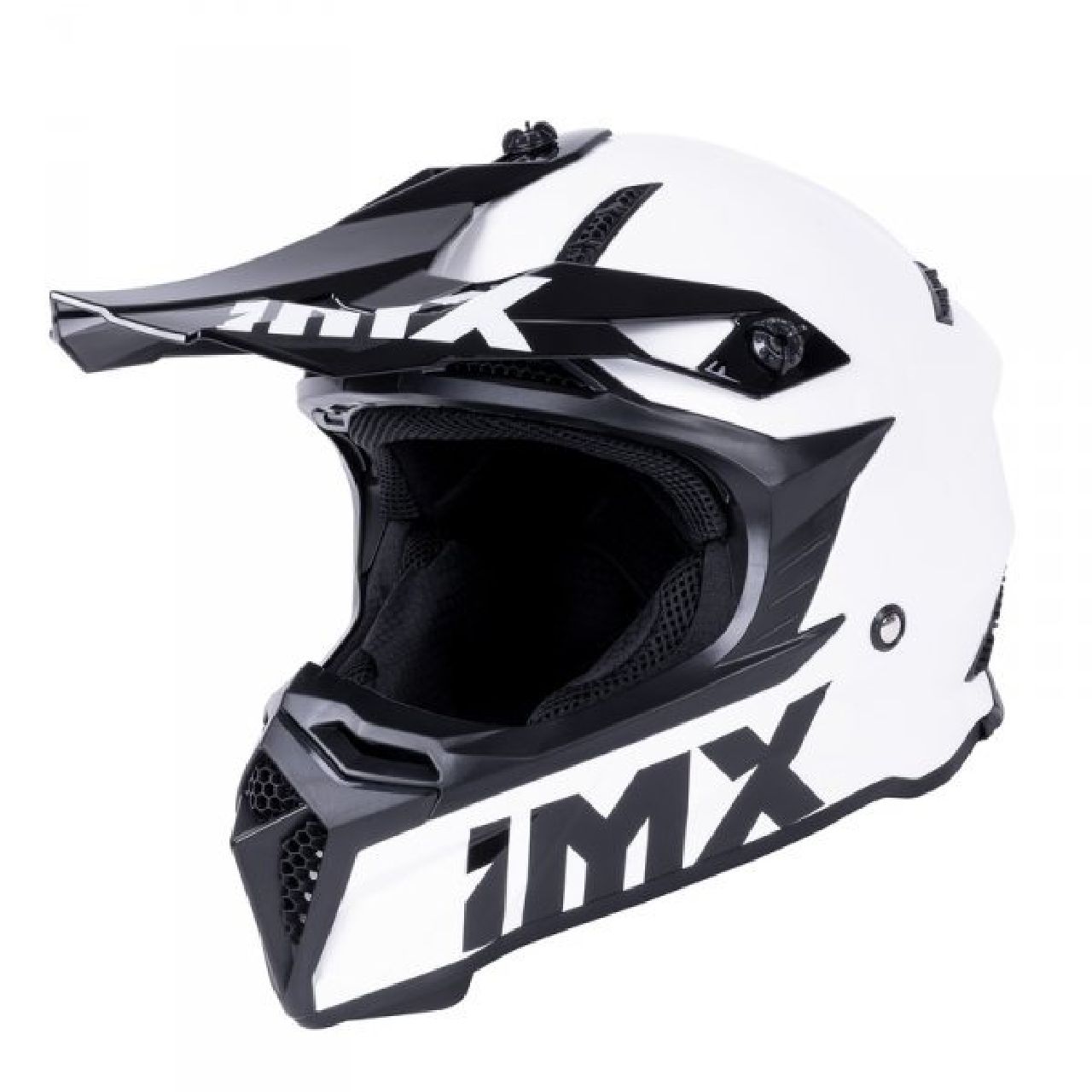 imx kask off-road fmx-02 gloss white - cena: 359 zł