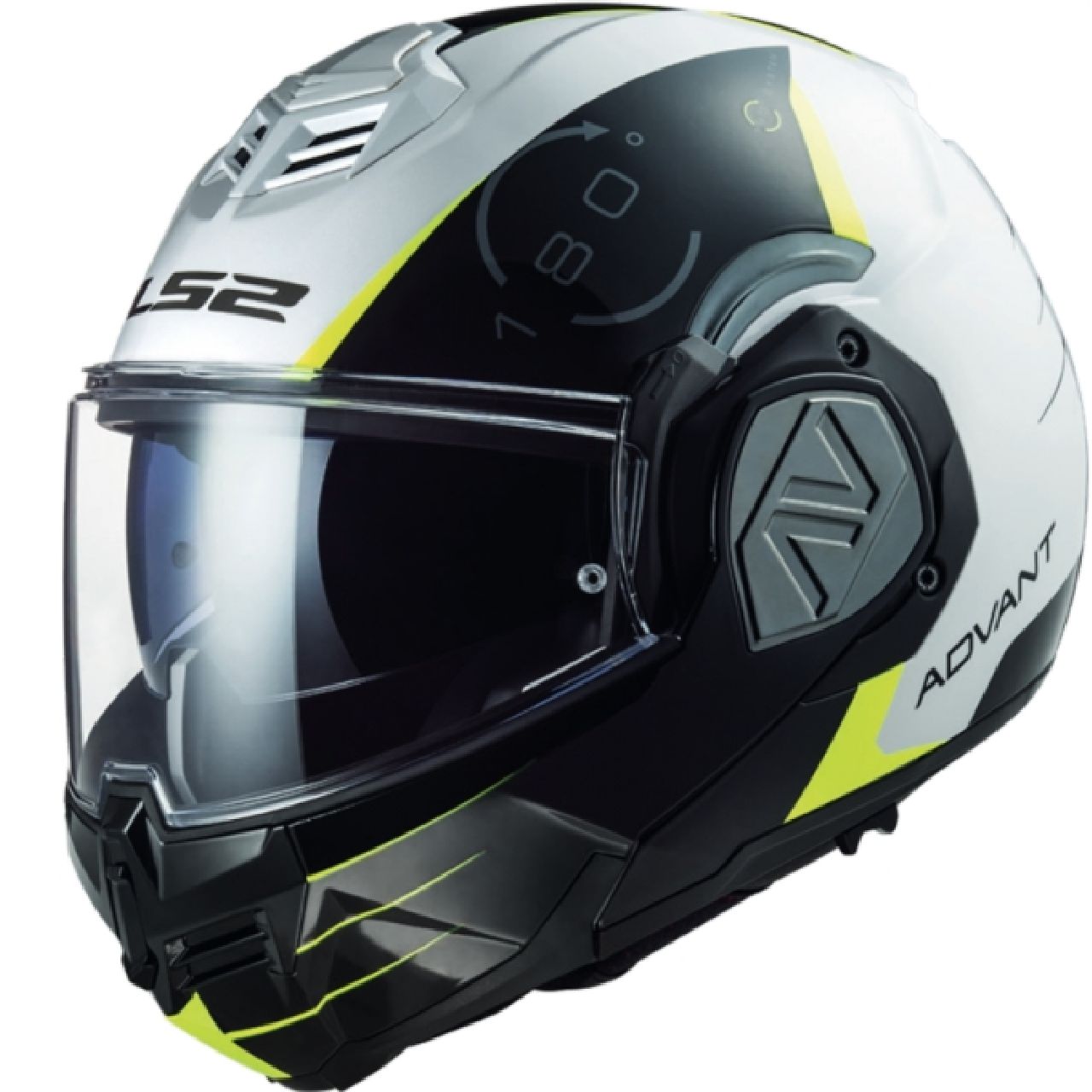 ls2 kask modułowy ff906 advant codex white black - cena: 1199 zł
