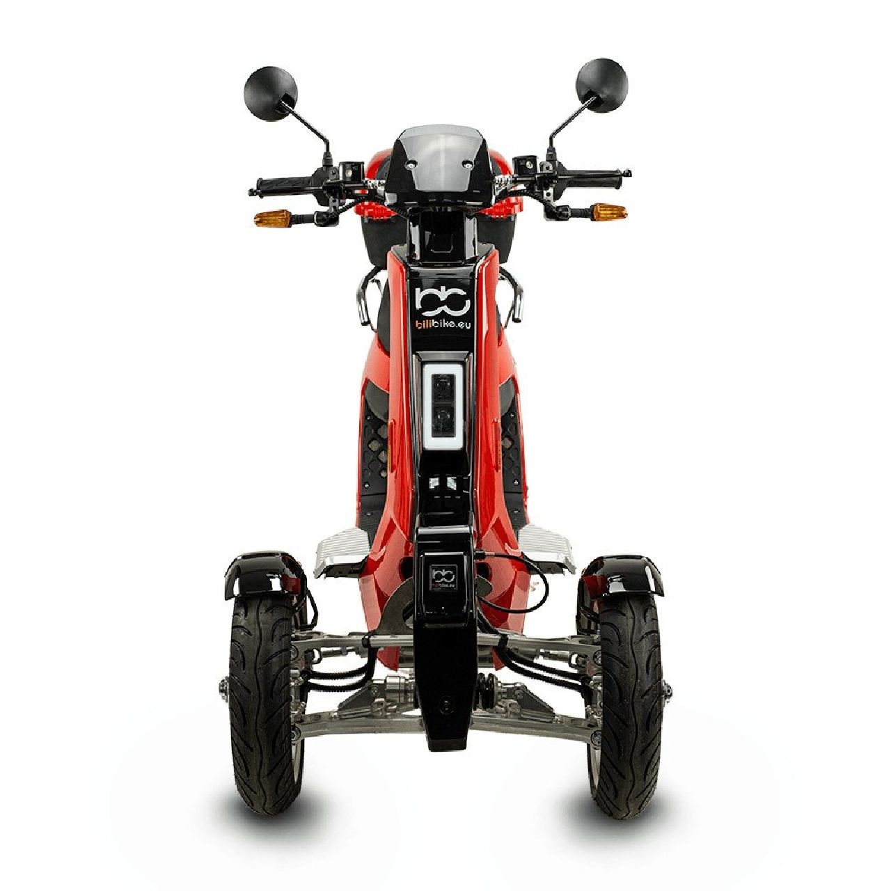 Motocykl elektryczny BILI BIKE S-WAY MAX TRÓJKOŁOWY 3000W -czerwony ...