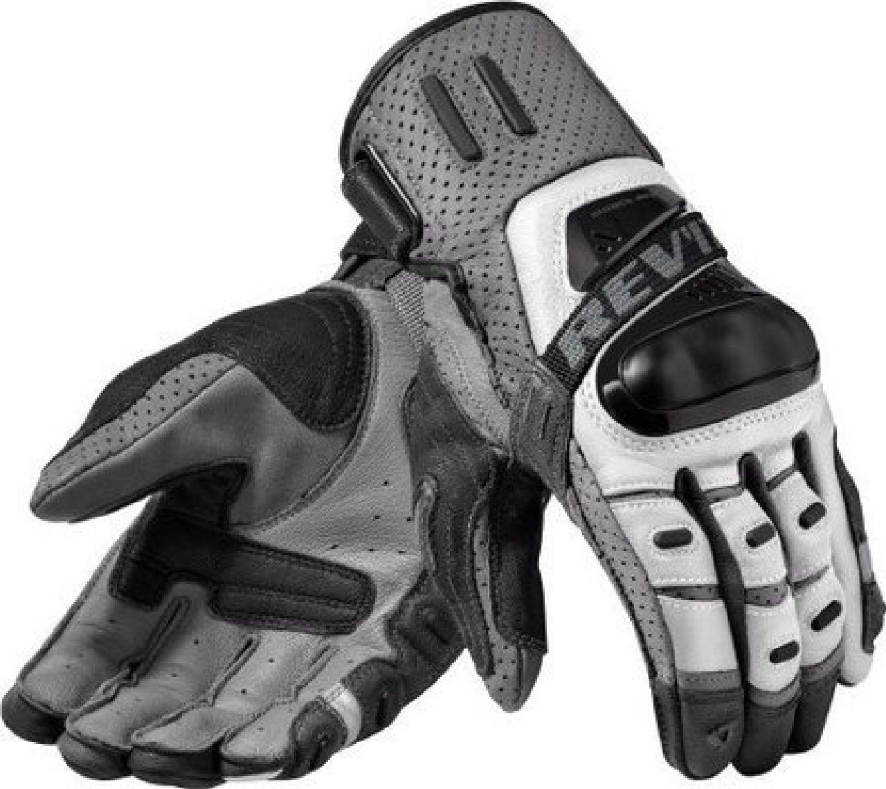 Rev'it! Cayenne Pro Silver/Black L Rękawice motocyklowe - cena: 729.0 zł